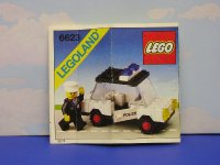 Town Theme Sets - LEGO 6623 Police Car 100% Complete Vintage Town Set