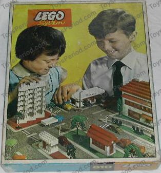 LEGO 810-4 UK Town Plan in Cardboard Box Instructions and Parts List