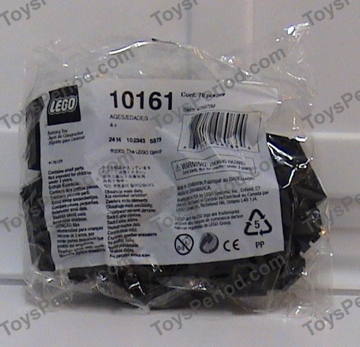 LEGO 10161 Black Roof Tiles Set Parts List
