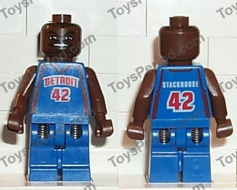 LEGO 3565 NBA Collectors Number 6 Set Parts List