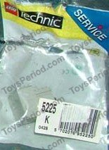 LEGO 5225 9v Motor with Gear Reduction Set Parts List