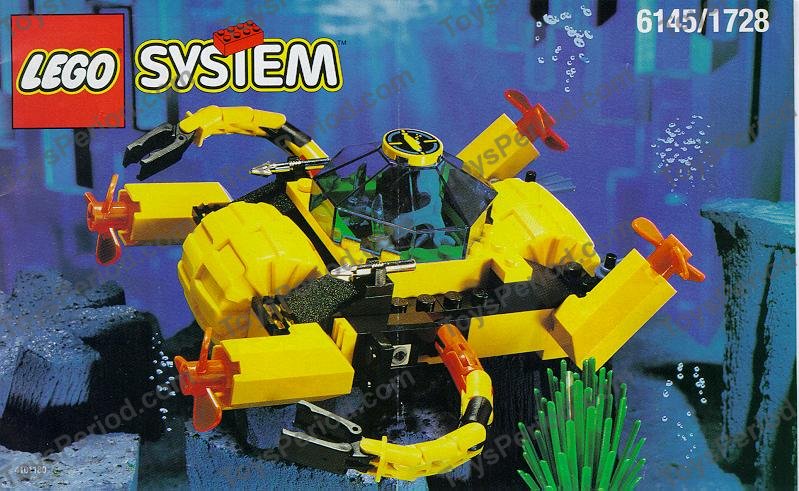 LEGO 1728 Crystal Crawler Instructions and Parts List