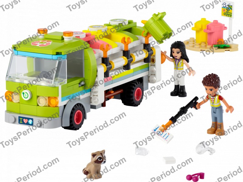 LEGO 41712 Recycling Truck Set Parts List
