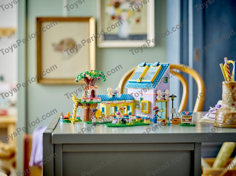 LEGO 41727 Dog Rescue Center Set Parts List