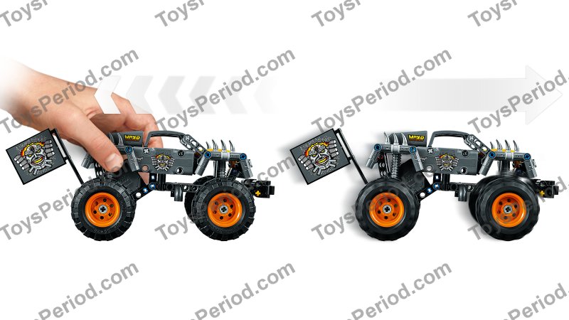 LEGO 42119 Monster Jam Max-D Set Parts List