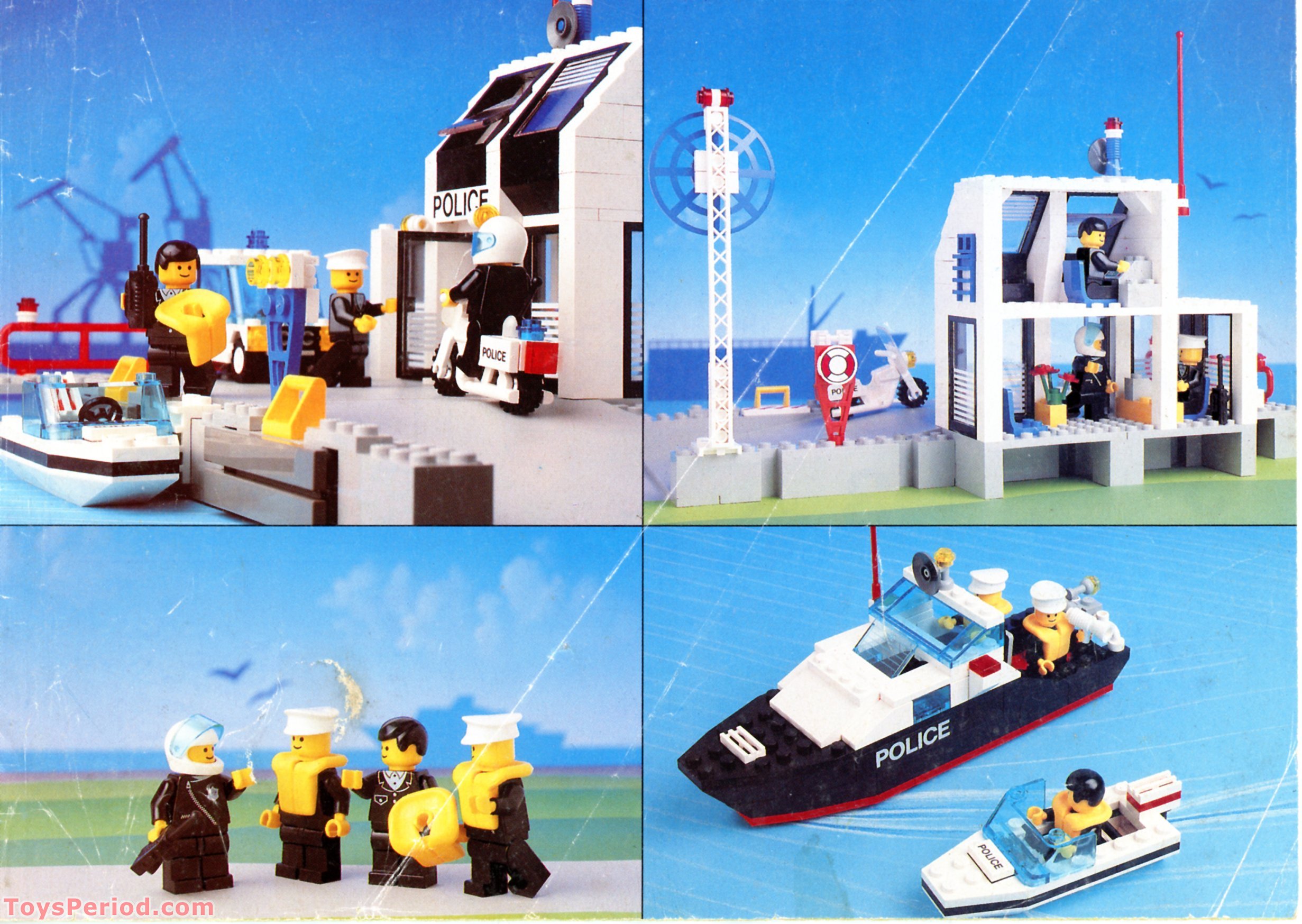 LEGO 6540 Pier Police Instructions and Parts List