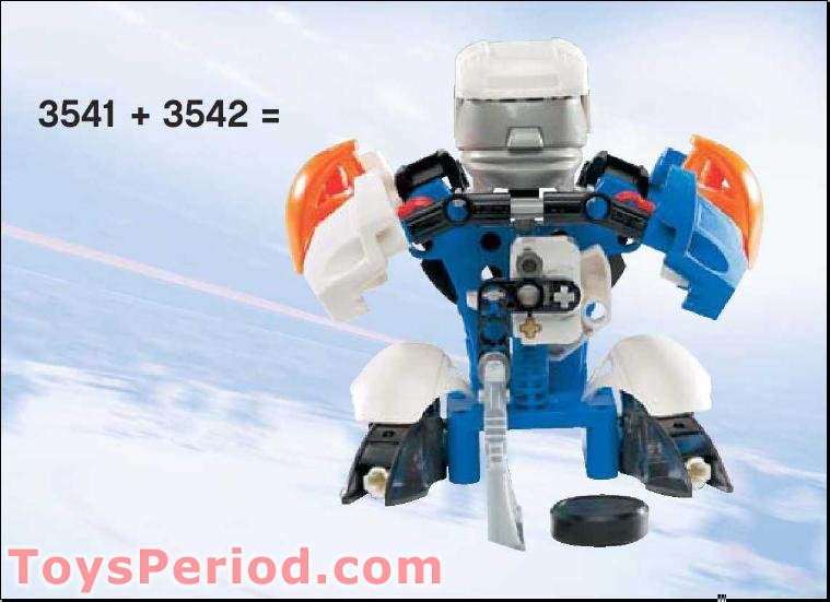 LEGO 3542 Flip Shot Instructions and Parts List