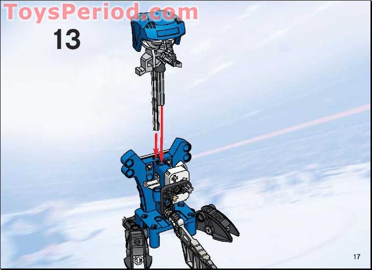 LEGO 3542 Flip Shot Instructions and Parts List