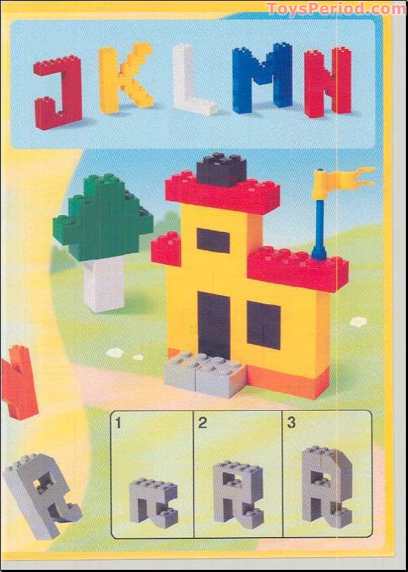 LEGO 4278 Blue Tub Instructions and Parts List