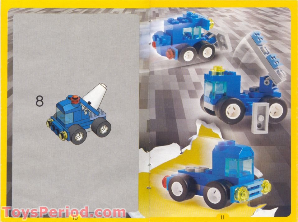LEGO 4347-1 Auto Pod Instructions and Parts List