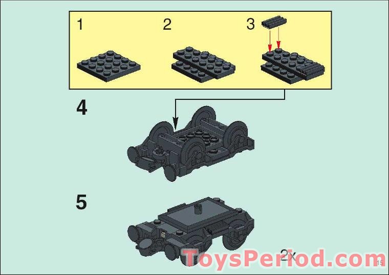 LEGO 4534 LEGO Express Instructions and Parts List