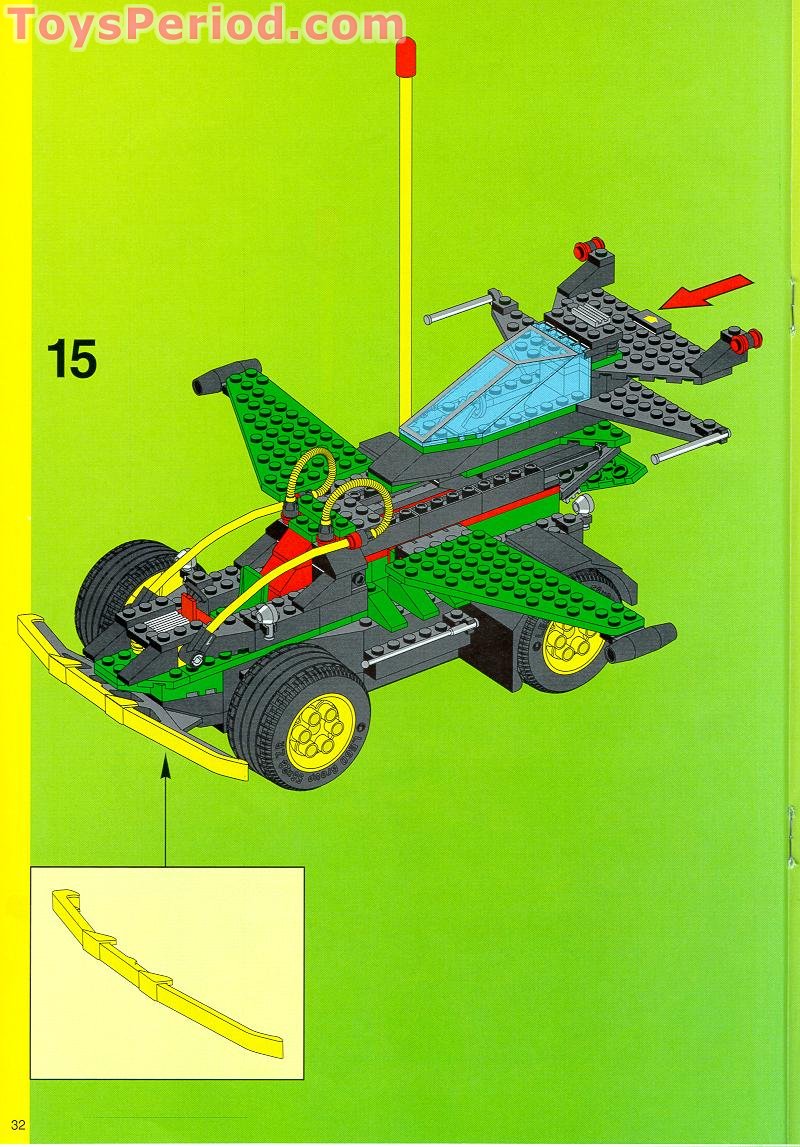 LEGO 5600 Radio Control Racer Instructions and Parts List