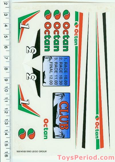 LEGO 6543 Sail 'n' Fly Marina Instructions and Parts List