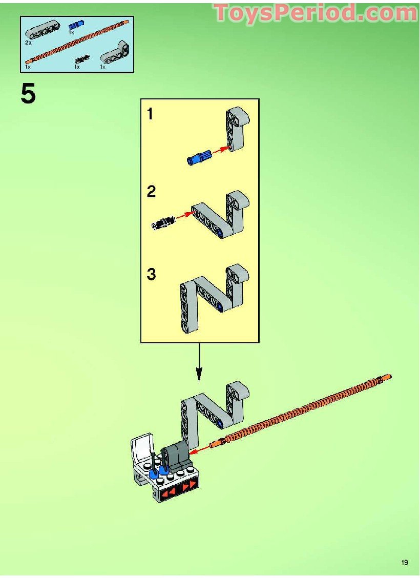 LEGO 7691 ETX Alien Mothership Assault Instructions and Parts List