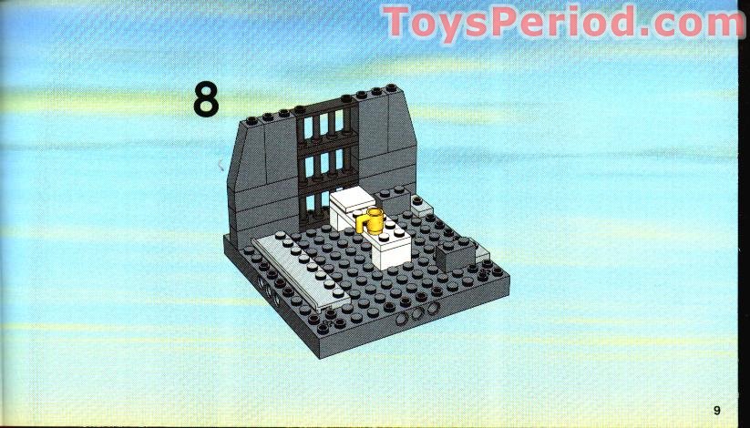 LEGO 7237-1 Police Station - with Light-Up Minifig Instructions and ...