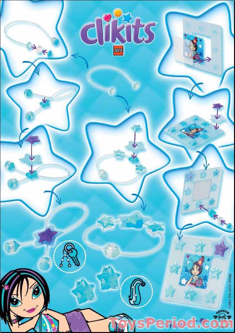 LEGO 7522 Let's Party Instructions and Parts List