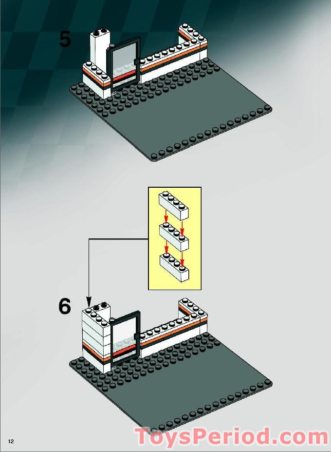 LEGO 8135 Bridge Chase Instructions and Parts List