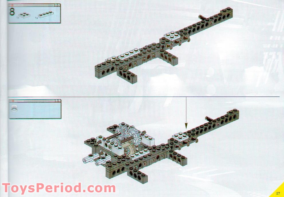 LEGO 8466 4x4 Off Roader Instructions and Parts List