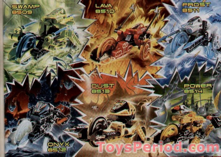 LEGO 8513 Dust Instructions and Parts List