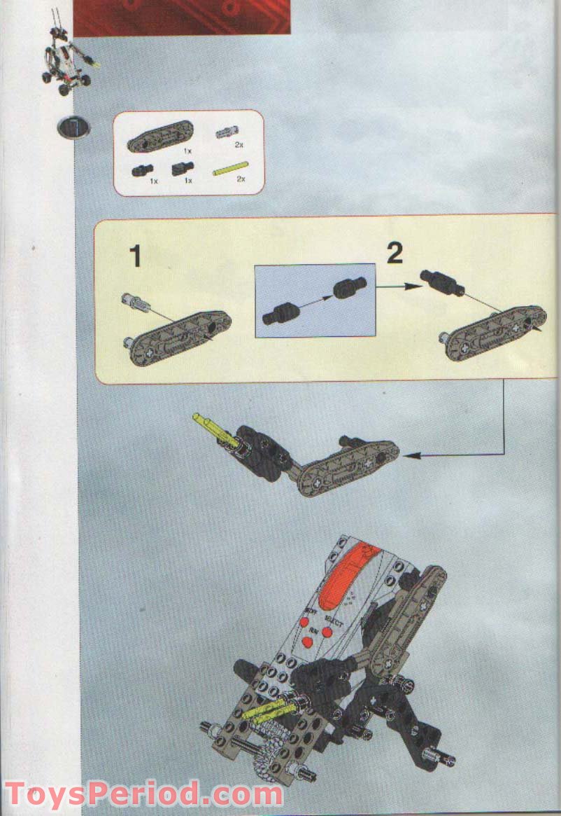 LEGO 9754 Dark Side Developer Kit Instructions and Parts List