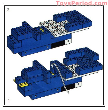 LEGO 140-2 Basic Set with Motor Instructions and Parts List
