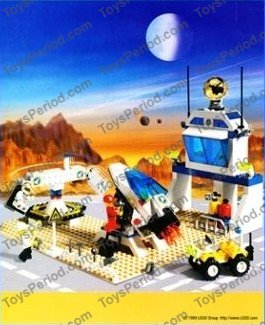 LEGO 6455 Space Simulation Station Instructions and Parts List