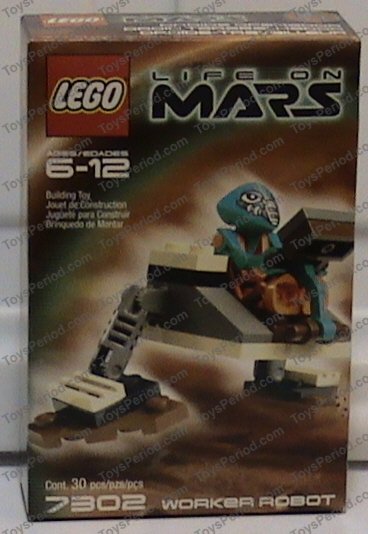 LEGO 7302 Small Walker Instructions and Parts List