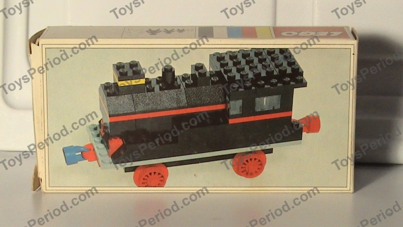 LEGO 117 Locomotive Without Motor Instructions and Parts List