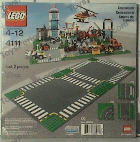 LEGO 4111 Cross Road Plates Set Parts List