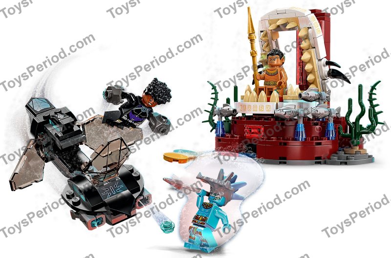 LEGO 76213 King Namor's Throne Room Set Parts List