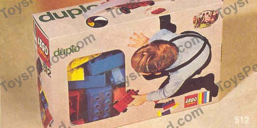 LEGO 512 Building Set Parts List