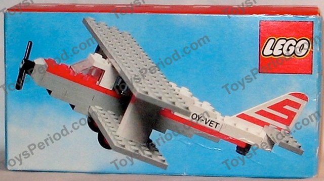 LEGO 1555-2 Sterling Airways Biplane Instructions and Parts List
