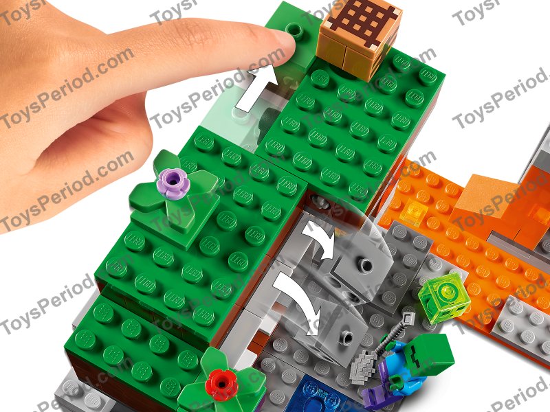 LEGO 21166 The "Abandoned" Mine Set Parts List