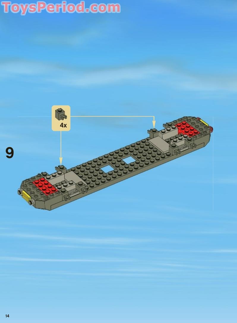 LEGO 7939 Cargo Train Set Parts Inventory and Instructions - LEGO ...