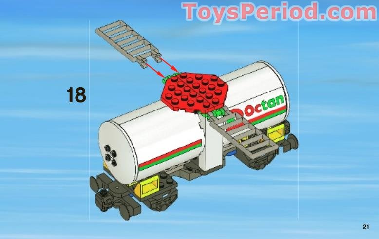 LEGO 7939 Cargo Train Set Parts Inventory and Instructions - LEGO ...