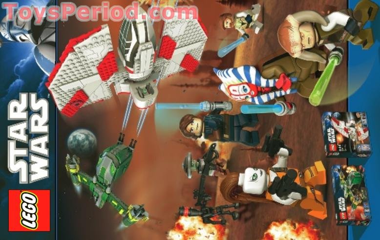 LEGO 7915 Imperial V-wing Starfighter Instructions and Parts List