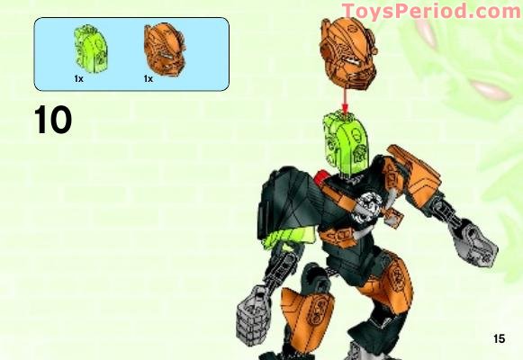 LEGO 44002 Rocka Instructions and Parts List