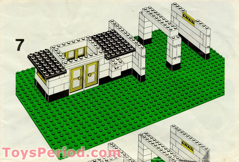 LEGO 370 Police Headquarters Instructions and Parts List