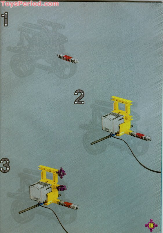 LEGO 3582 Ant Instructions and Parts List