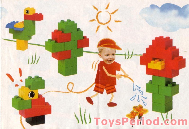 LEGO 4080-1 Small Brick Bucket Instructions and Parts List