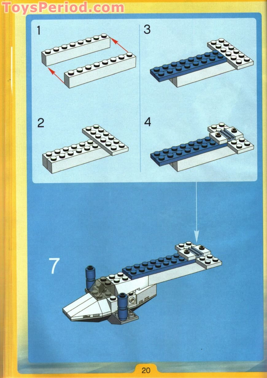 LEGO 4098 High Flyers Instructions and Parts List