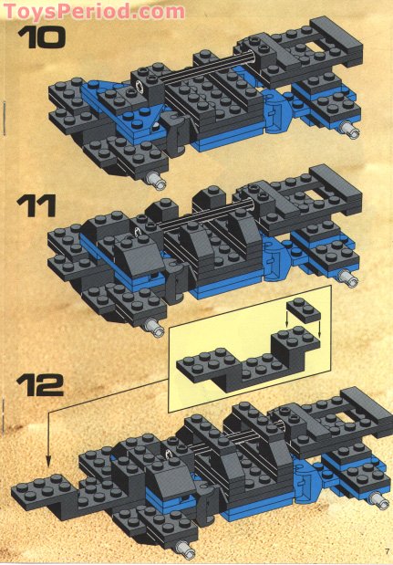 LEGO 6895 Spy-Trak I Instructions and Parts List