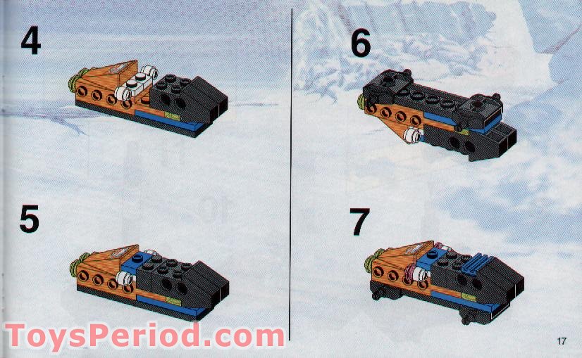 LEGO 6573 Arctic Expedition Set Parts Inventory and Instructions - LEGO ...