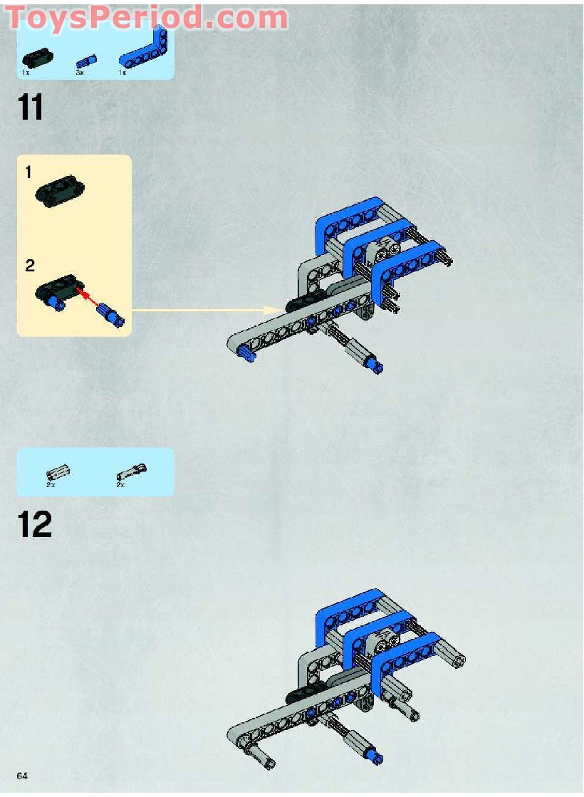 LEGO 7680 The Twilight Instructions and Parts List