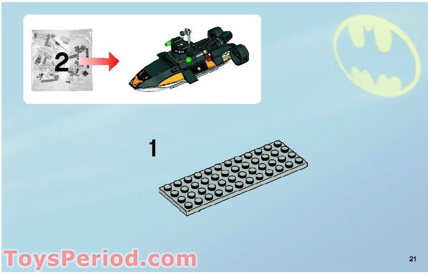 LEGO 7885 Robin's Scuba Jet: Attack of the Penguin Instructions and ...