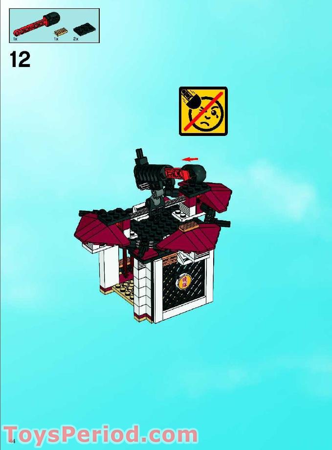 LEGO 8107 Fight for the Golden Tower Instructions and Parts List