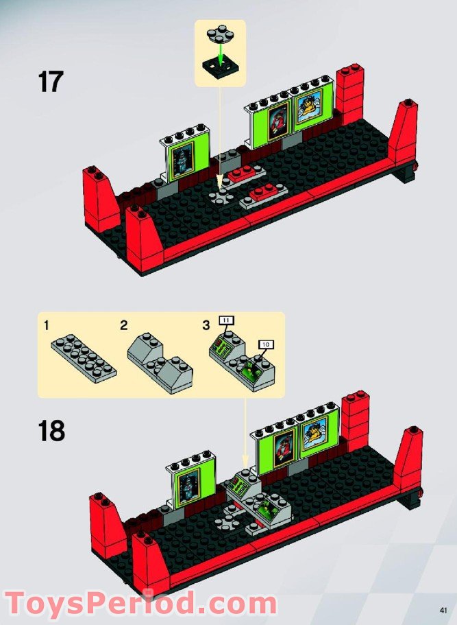 LEGO 8160 Cruncher Block and Racer X Instructions and Parts List