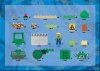 LEGO 3295 Roley's Road Set Instructions and Parts List