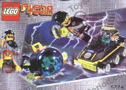 LEGO 6774 Alpha Team Atv Instructions and Parts List