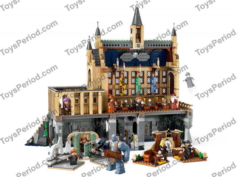 LEGO 76435 Hogwarts Castle: The Great Hall Set Parts List